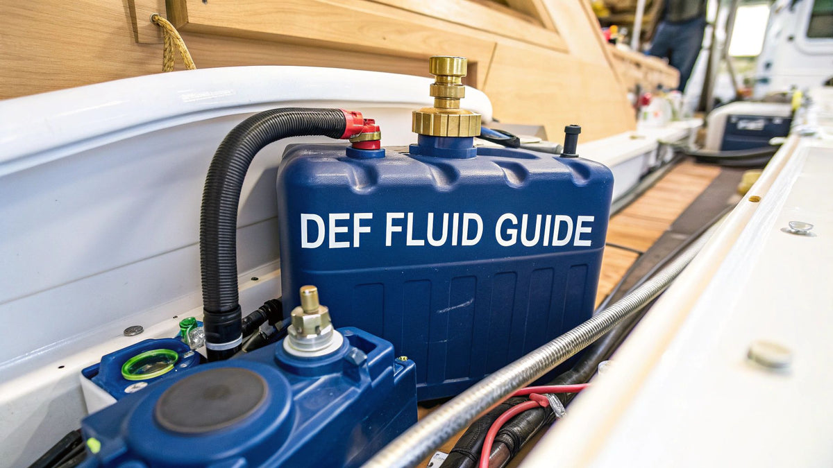 A Boat Owner's Guide to the DEF Fluid Tank and Pump – CLiX Fueling