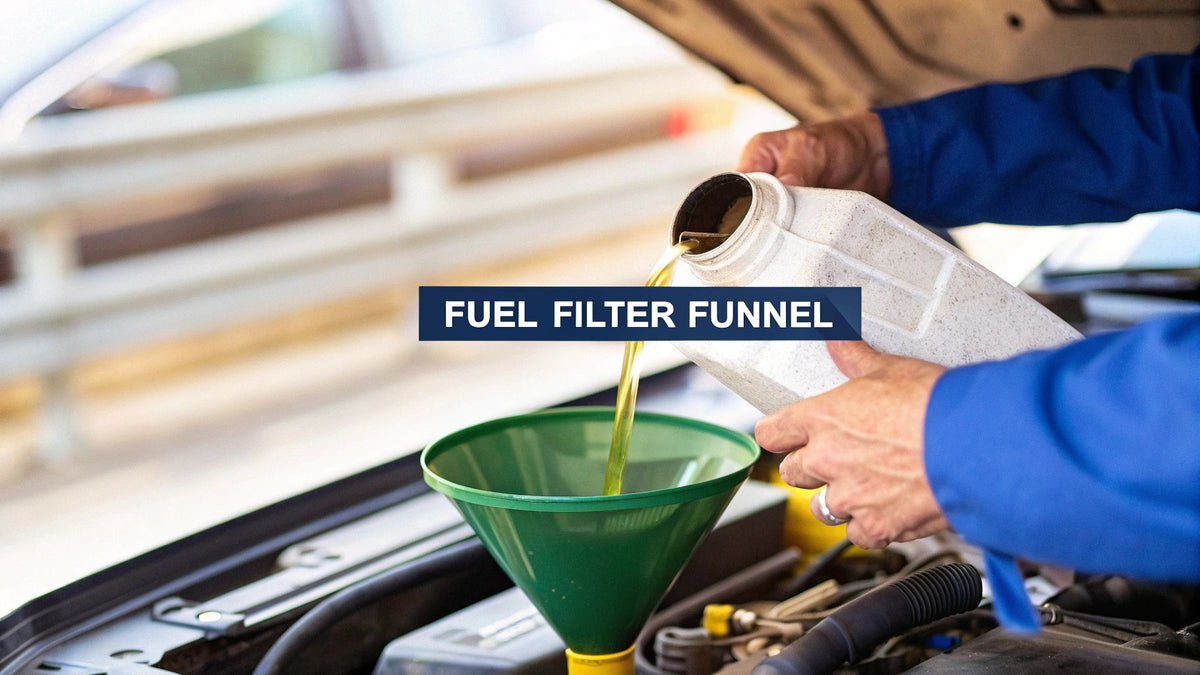 Fuel Filter Funnel: Protect Your Engine & Save Money – CLiX Fueling