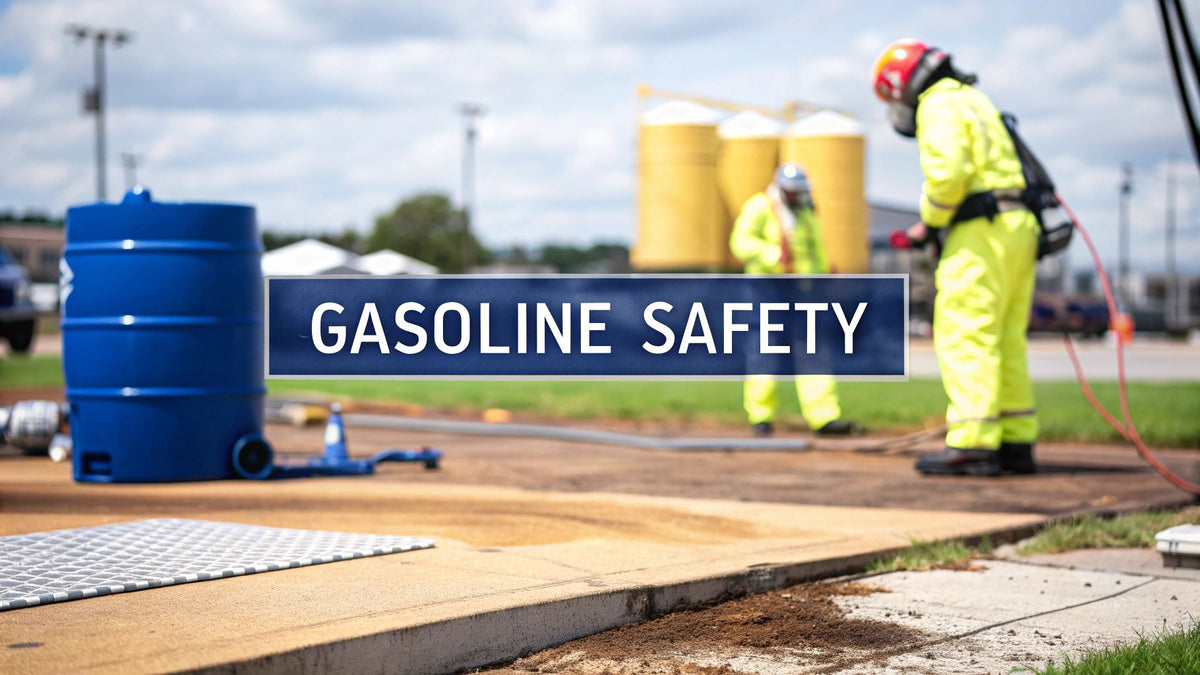 Cleaning Gasoline Spills: A Complete Safety Guide – CLiX Fueling