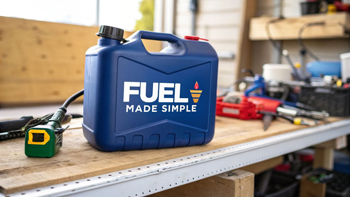 Portable Gas Containers with Pump Made Simple – CLiX Fueling