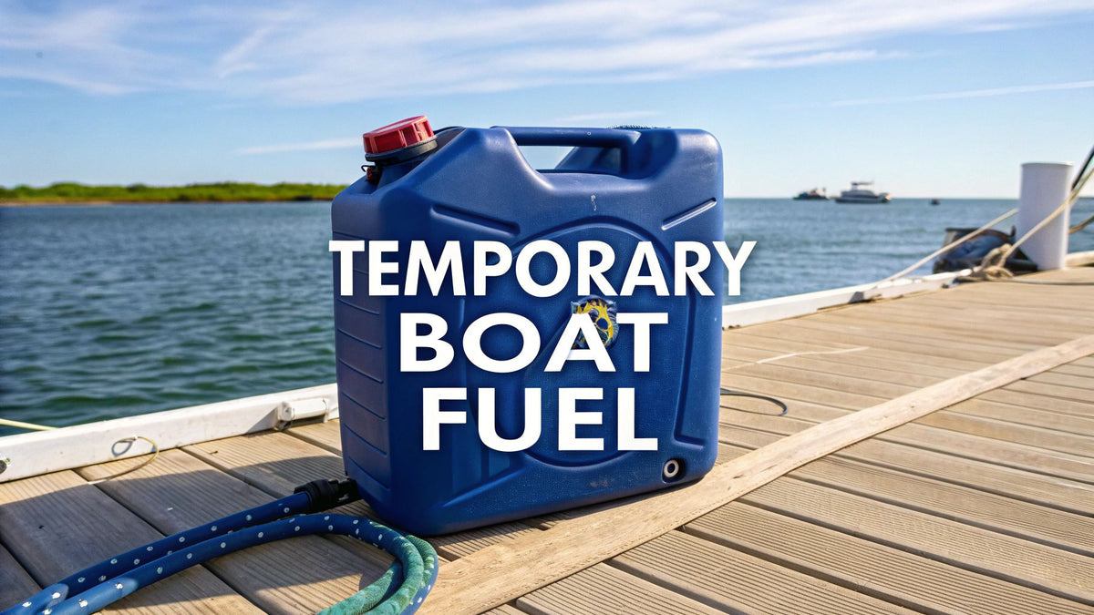 Your Guide to Boat Temporary Gas Tanks – CLiX Fueling