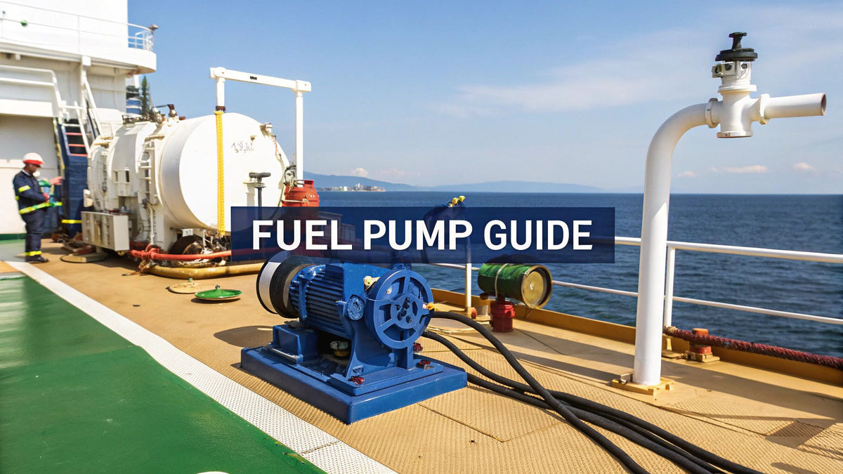 Your Guide to Marine Fuel Transfer Pumps – CLiX Fueling
