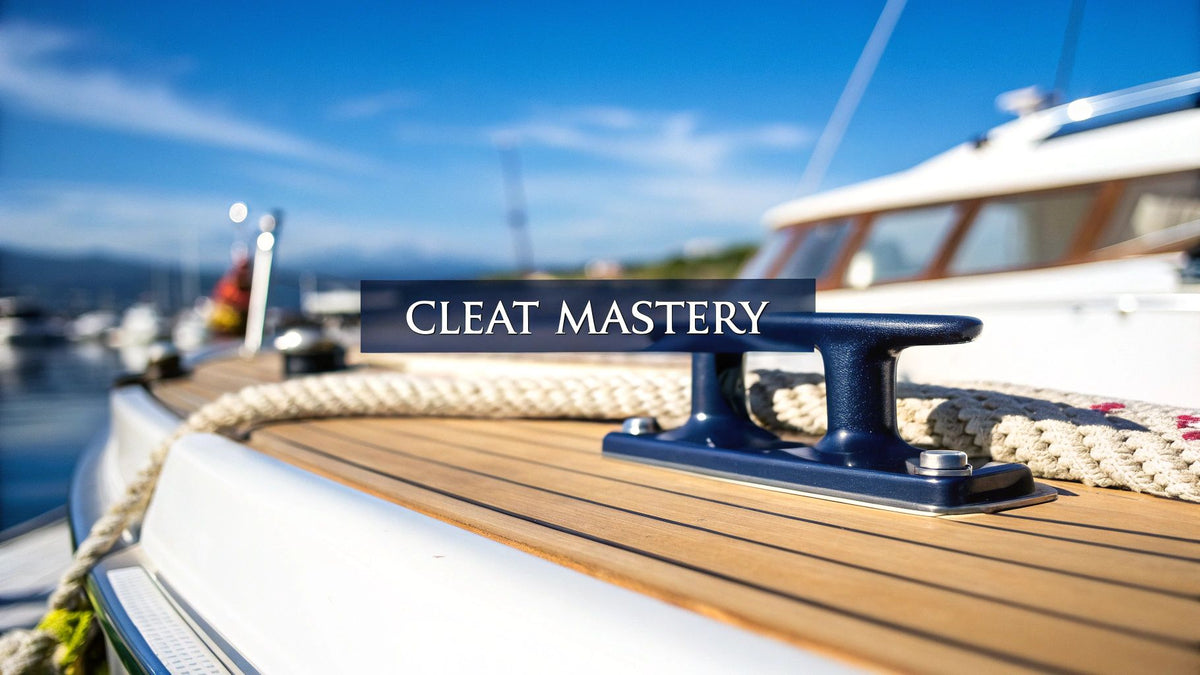 Cleat on a Boat: Expert Installation & Control Tips – CLiX Fueling