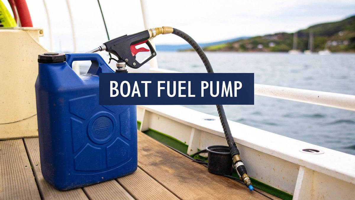 A Boater's Guide to Hand Gas Transfer Pumps – CLiX Fueling