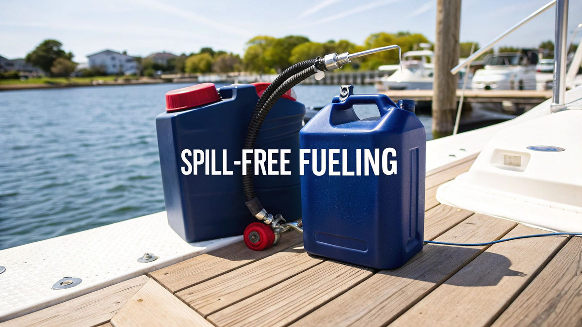 A Boater's Guide to the Gas Funnel for Boat Fueling – CLiX Fueling
