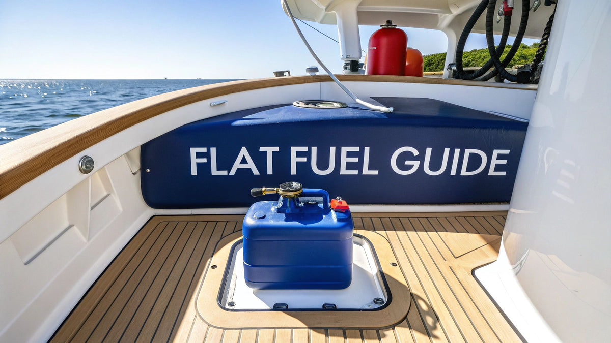 A Complete Guide to Flat Gas Containers for Boats – CLiX Fueling
