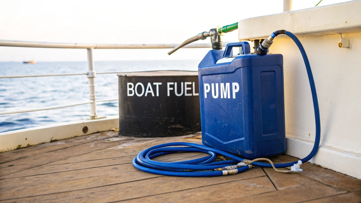 Hand Pump for Fuel Transfer: The Ultimate Boat Guide – CLiX Fueling
