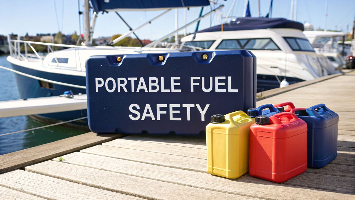 The Boater's Guide to Portable Fuel Cans – CLiX Fueling